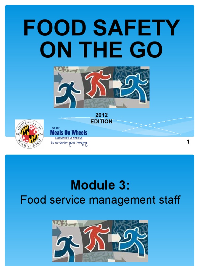 Food Safety Policies and Procedures for Food Service Management Staff ...