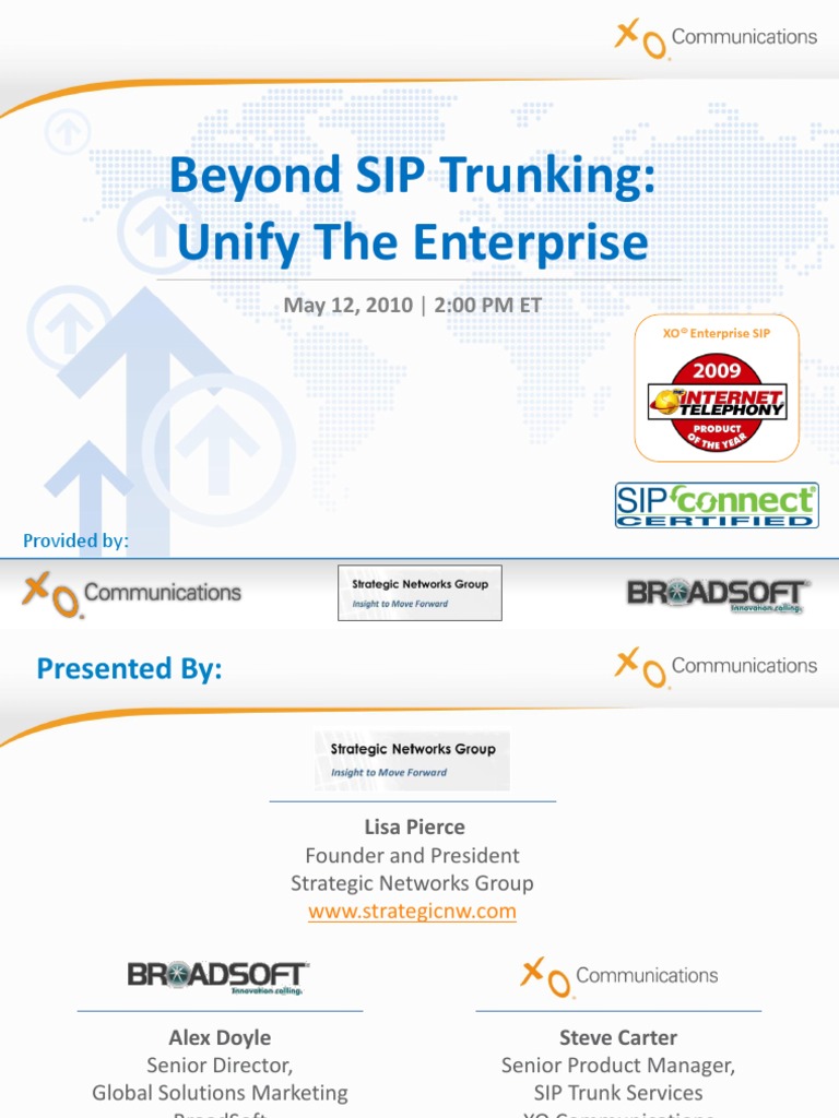 SIP Trunk Provider | PDF | Session Initiation Protocol | Videotelephony