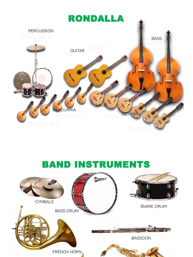 All Band Instruments List