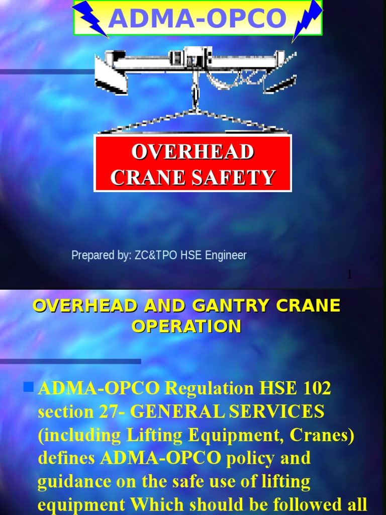 Crane Safety | PDF | Crane (Machine) | Elevator