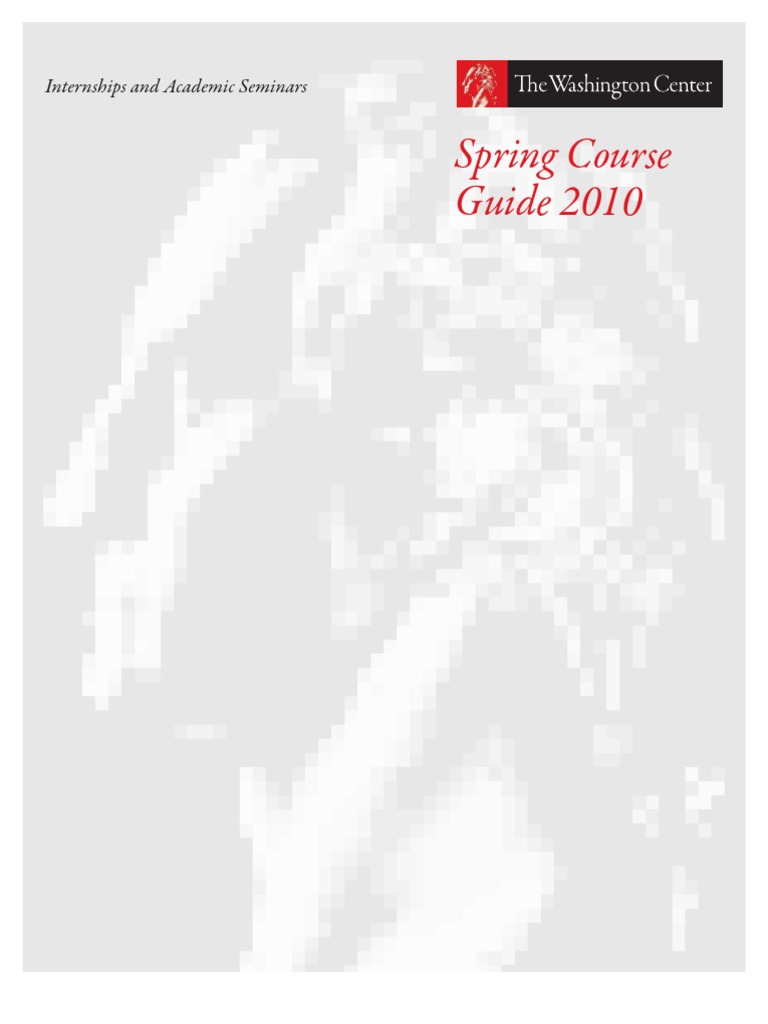 Course Guide Spring 2010 | PDF | Students | International Relations