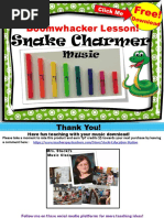 Boomwhacker Songs and Lesson Plans | PDF | Language Arts & Discipline