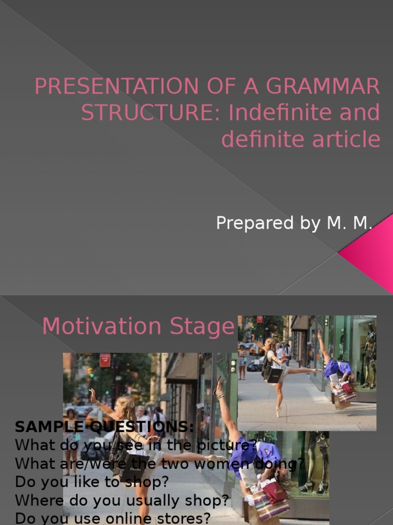 Presentation of A Grammar Structure | PDF | Noun | Plural