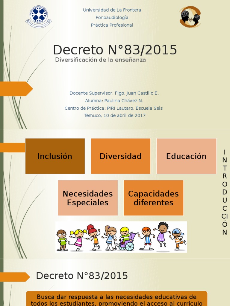 Decreto 83 | PDF | Plan de estudios | Evaluación