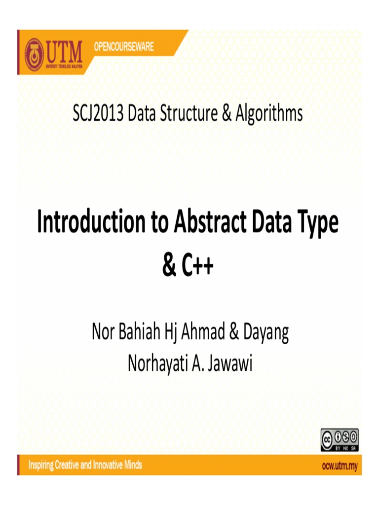 2.abstract Data Type and C++ Classes PDF | PDF | Constructor (Object ...