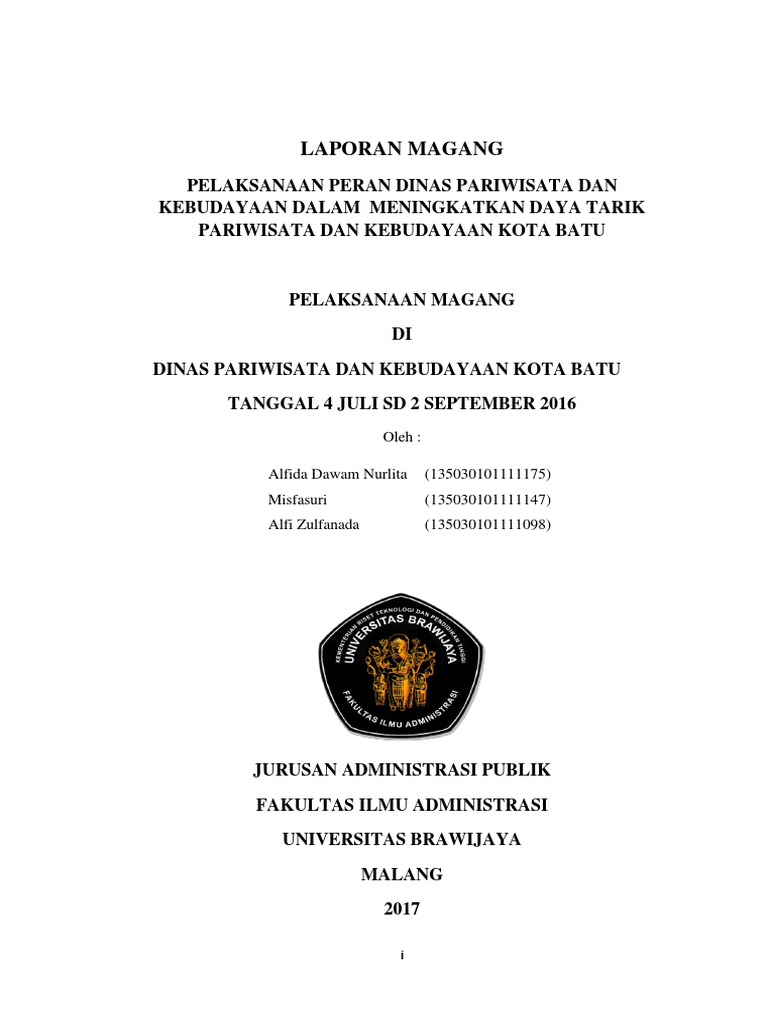 Laporan Magang | PDF