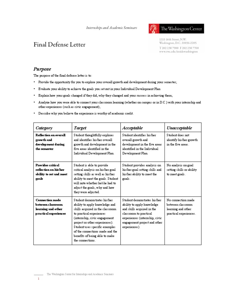 Final Defense Letter: Purpose | PDF | Critical Thinking | Pedagogy