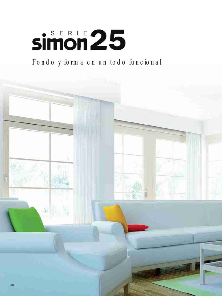 Catalogo SIMON Serie 25 | PDF | Enchufes y tomas de corriente alterna ...