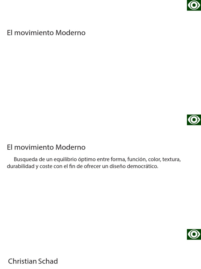 13 Movimiento Moderno | PDF | Estilos arquitectonicos | Arquitecto