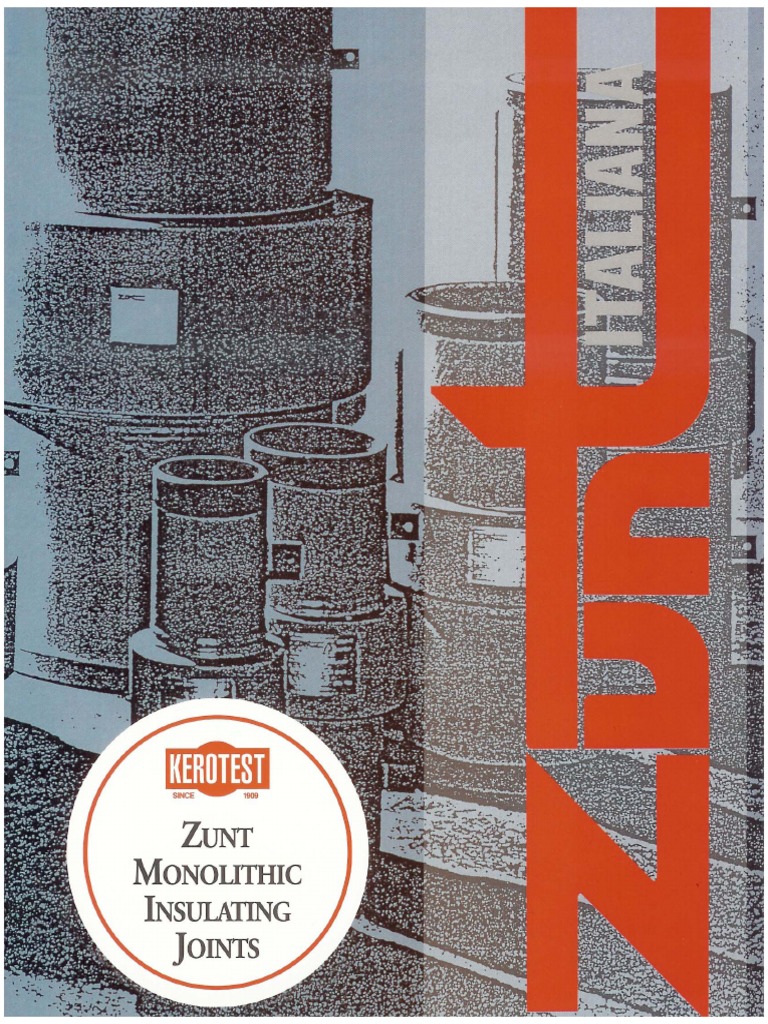 Junta Monolitica-Catalogo Zunt PDF | PDF