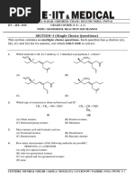 Sample Acs Final Exam | PDF | Molecules | Physical Chemistry