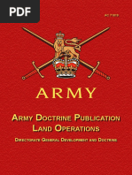 ADP 1-01 - Doctrine Primer (Sep14) | PDF | Knowledge | Military Tactics