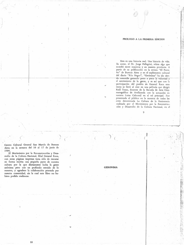 La Historia de Geronima | PDF