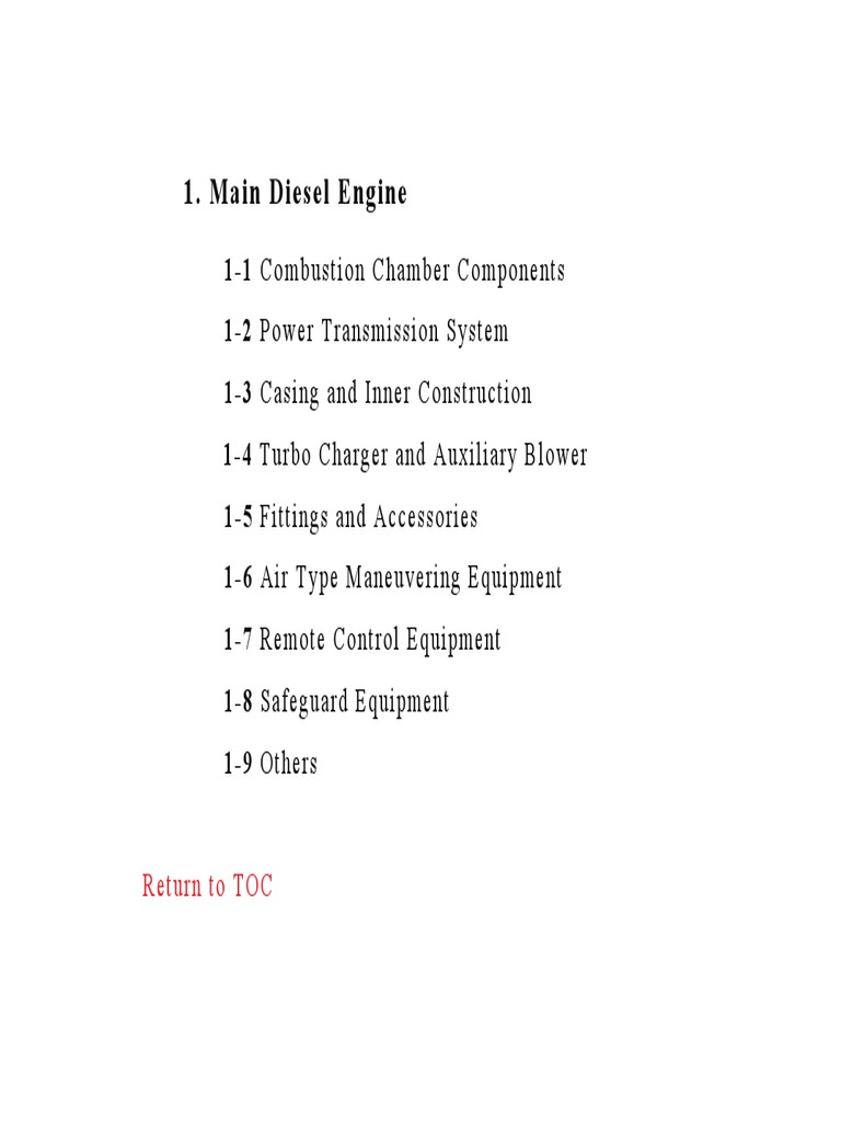 Diesel Engine Combustion Chamber Overview | PDF