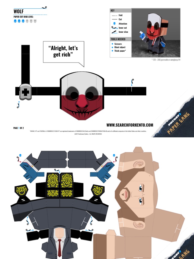 PD2-PaperGang Wolf A4 | PDF | Computing And Information Technology