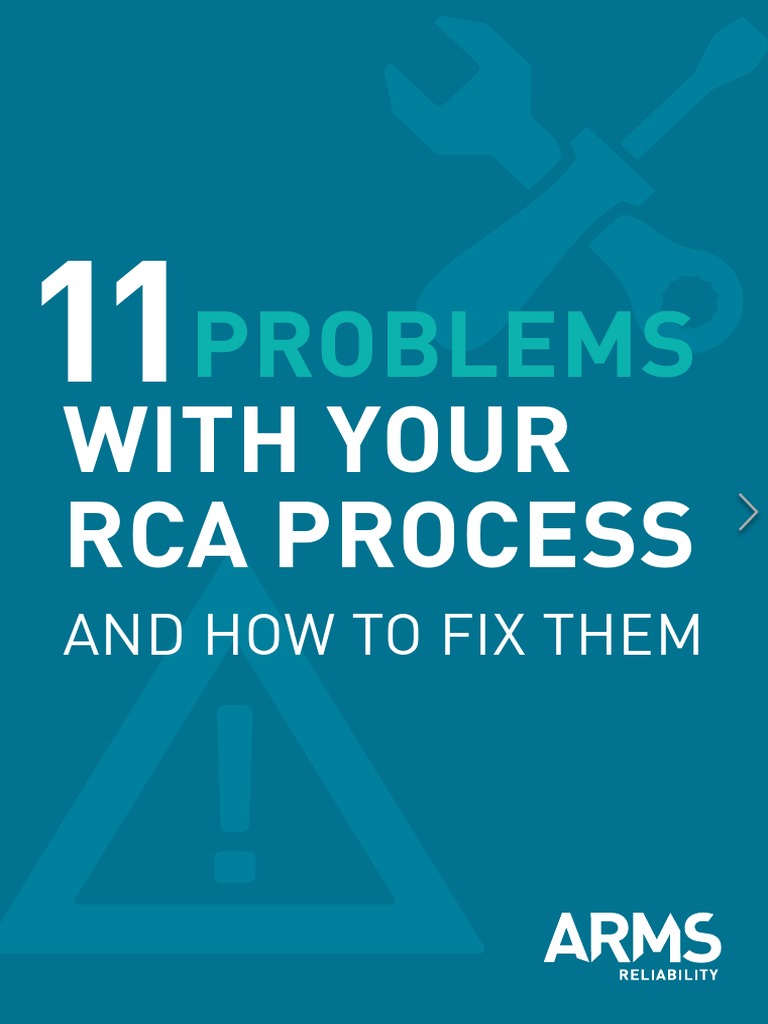 Problems: With Your Rca Process | PDF | Causality | Business Process