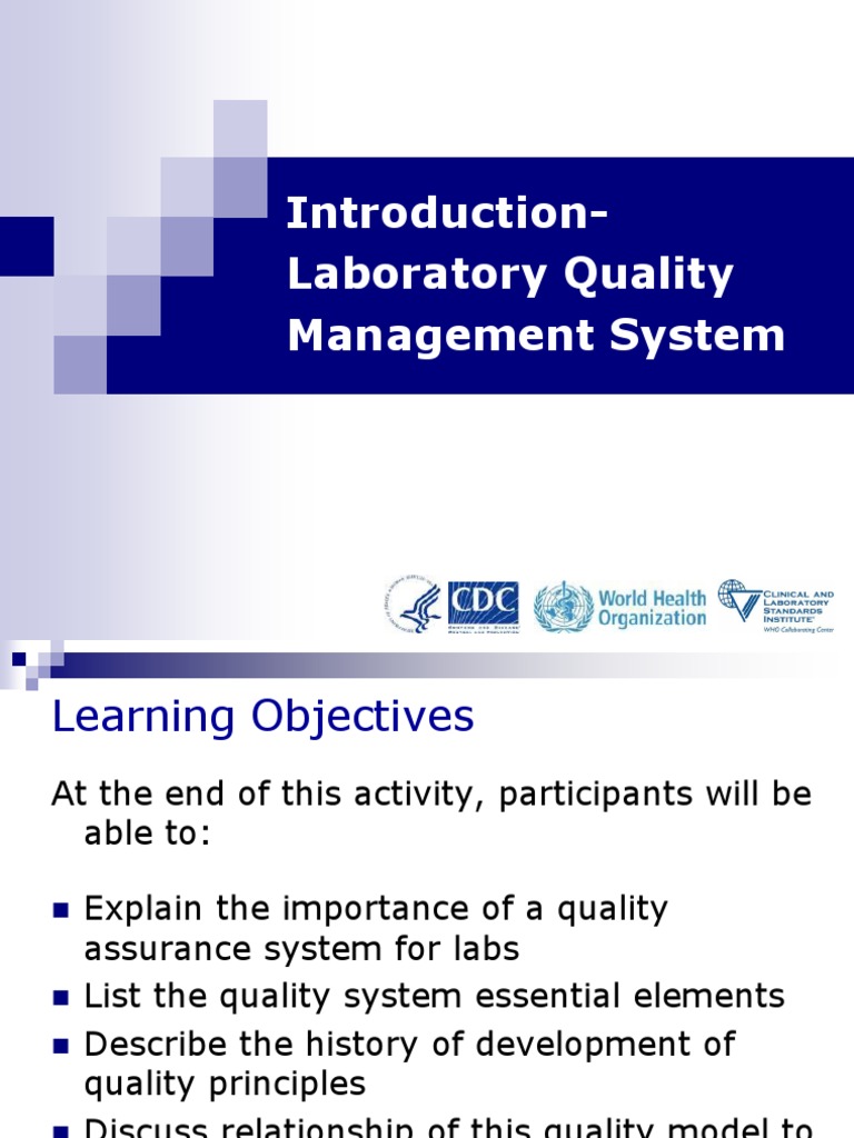 Lab Quality Management Essentials | PDF | Quality Management | Quality ...