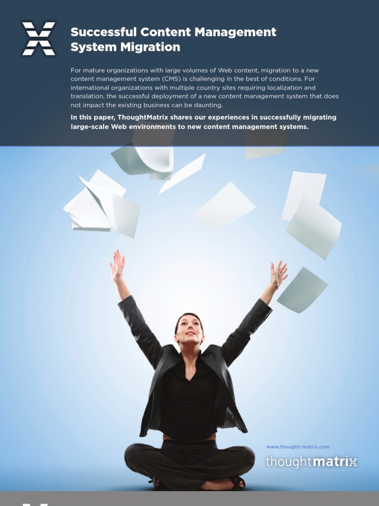 Thought Matrix Content Migration Planning | PDF | Application Software ...