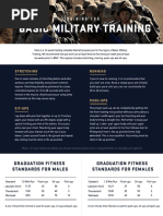 Army Stretching and Exercise Routine | PDF