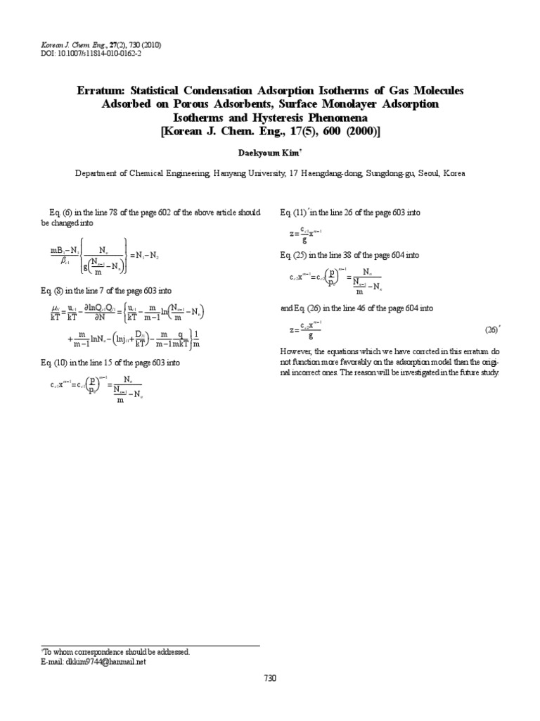 Art 3A10.1007 2Fs11814 010 0162 2 | PDF | Adsorption | Chemical Process ...