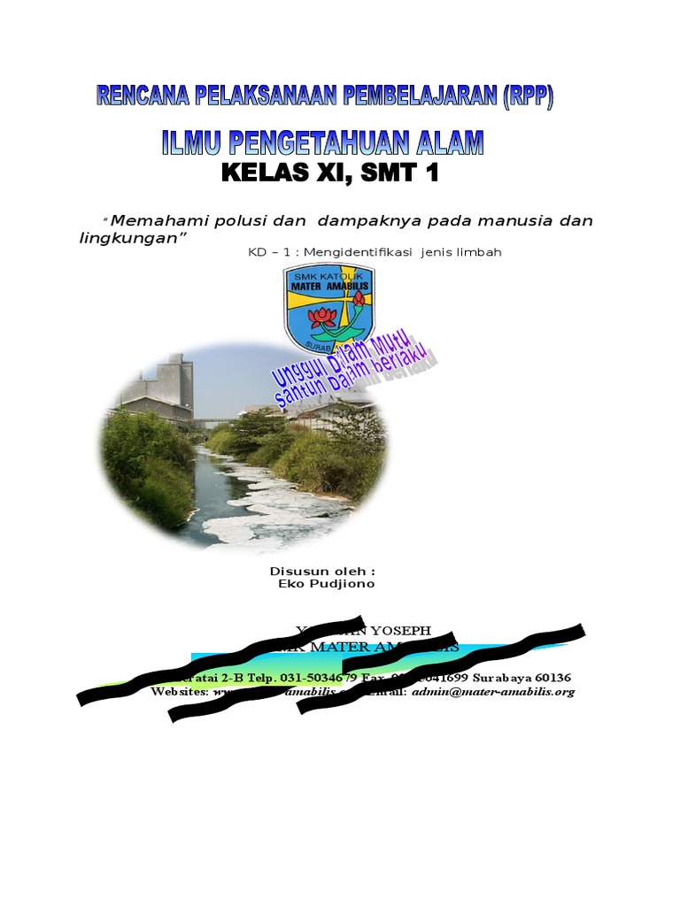 Contoh Prota, Promes, RPE, RPP | PDF