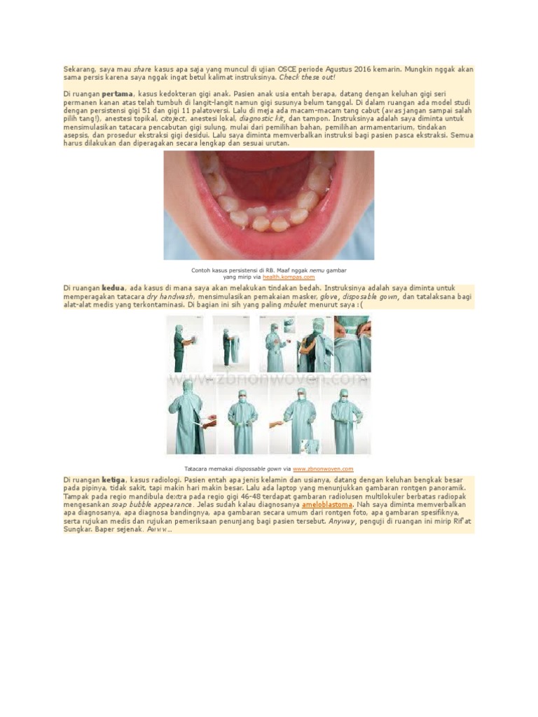 Contoh Soal Osce Anak Koas | PDF