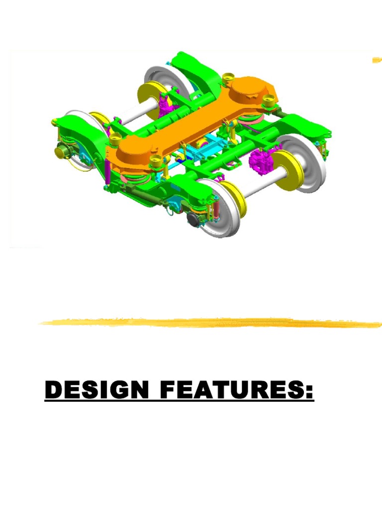 Fiat Bogie Design and Suspension Features | PDF | Suspension (Vehicle ...