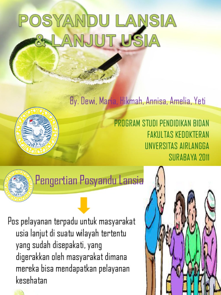 Posyandu & Lansia | PDF