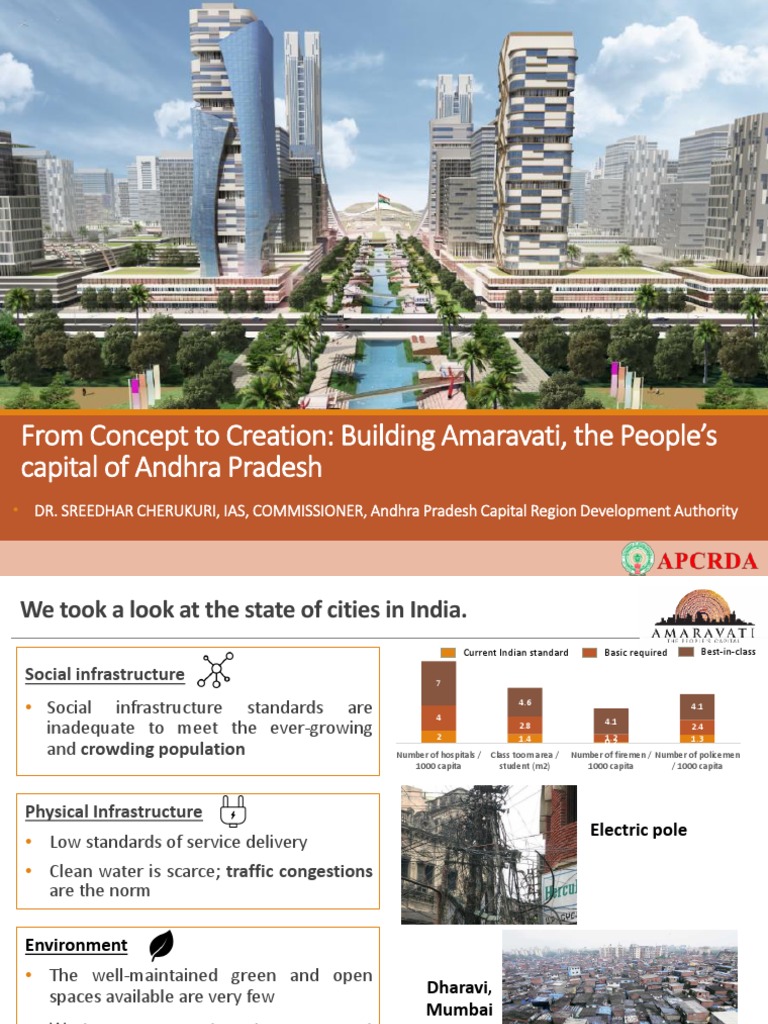 Good Overview On Various Smart City Features of Amaravati | PDF | Infrastructure | Sustainability