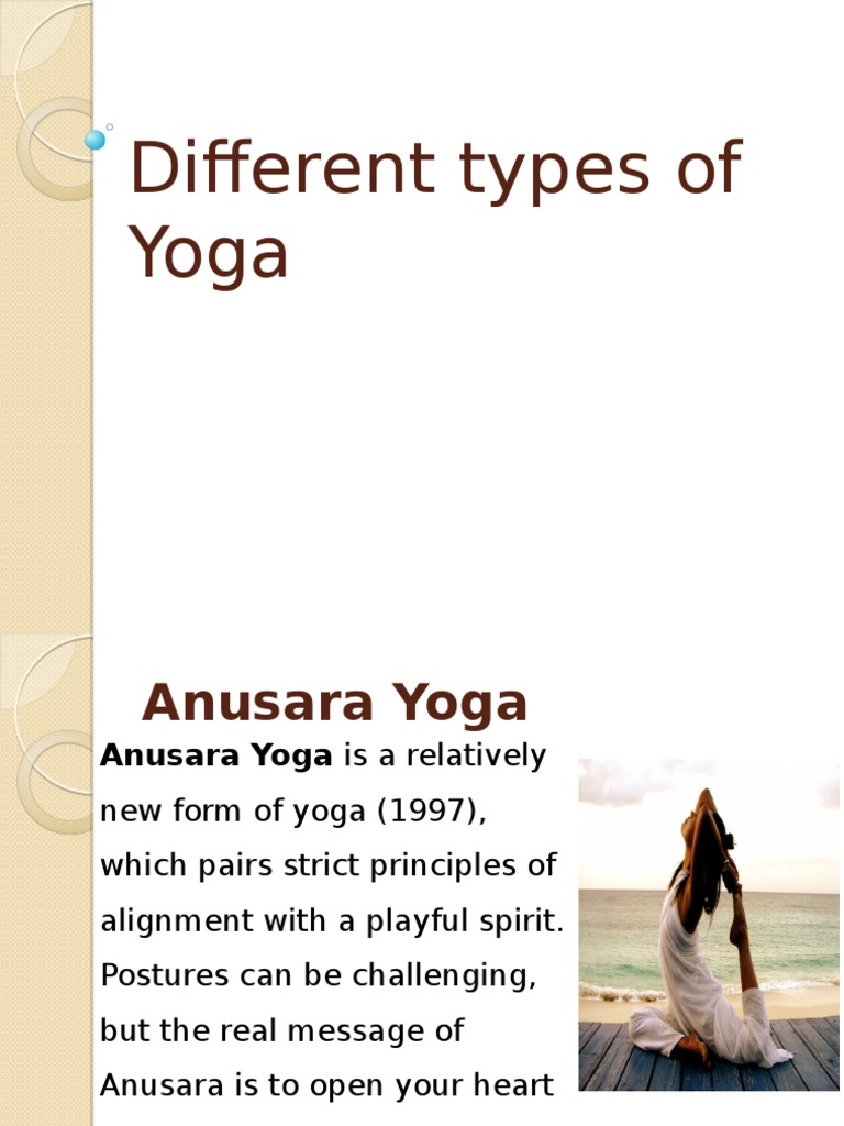 Overview of Yoga Types and Practices | PDF | Hatha Yoga | Asana