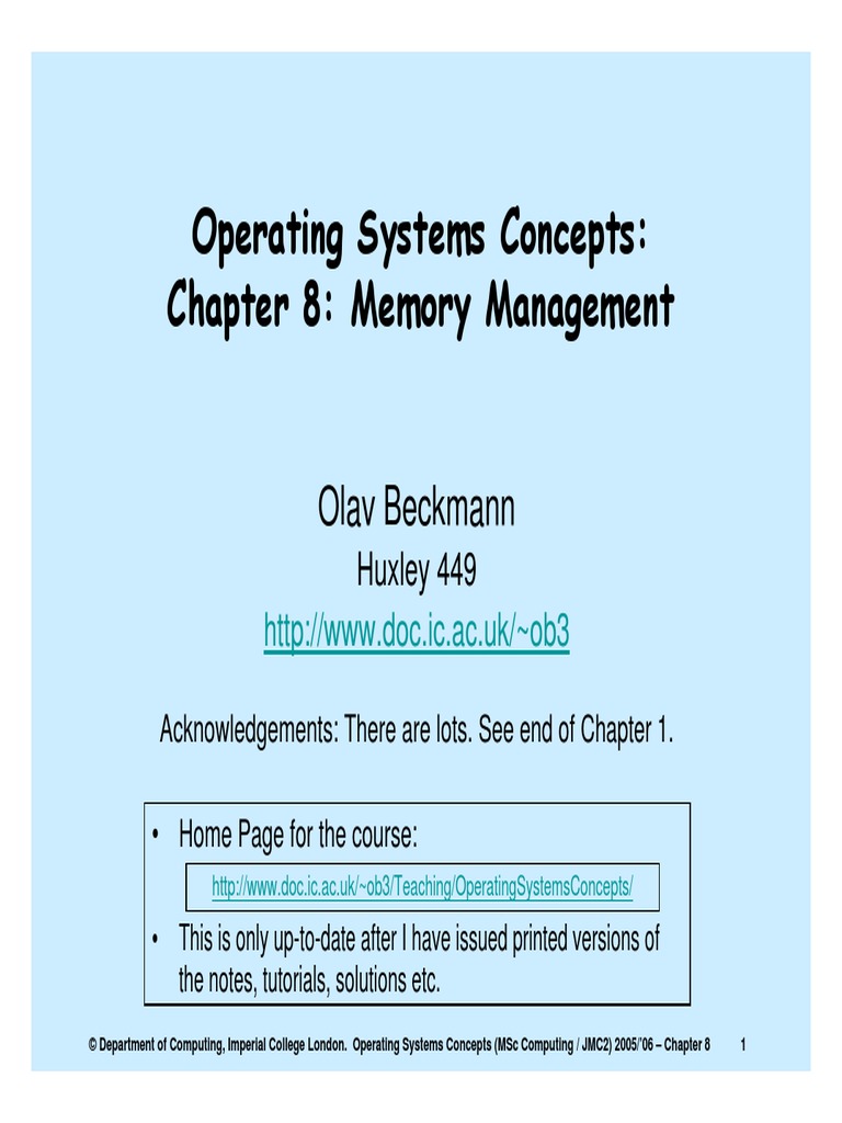 Chapter08 PDF | PDF | Computer Data Storage | Computer Memory Chapter08 PDF | PDF | Computer Data Storage | Computer Memory