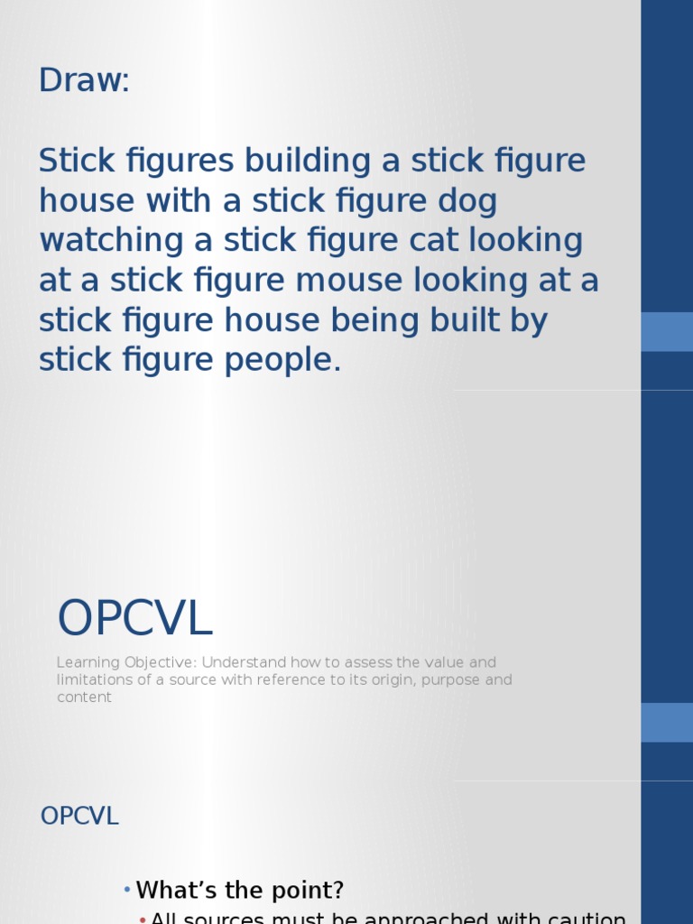 OPCVL Guide | PDF | Primary Sources | Epistemology