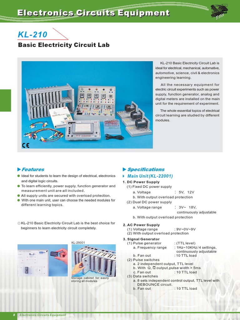 KL 210 | PDF | Power Supply | Electronic Circuits