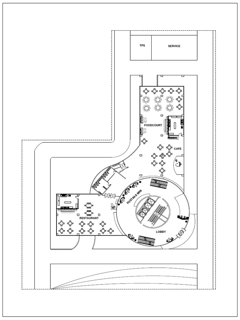 Denah Rental Office Model | PDF
