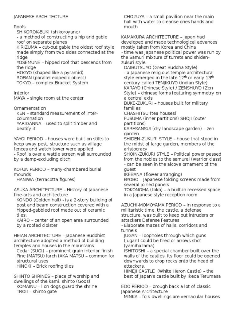 An Overview of Japanese Architectural Styles, Elements, and Periods ...