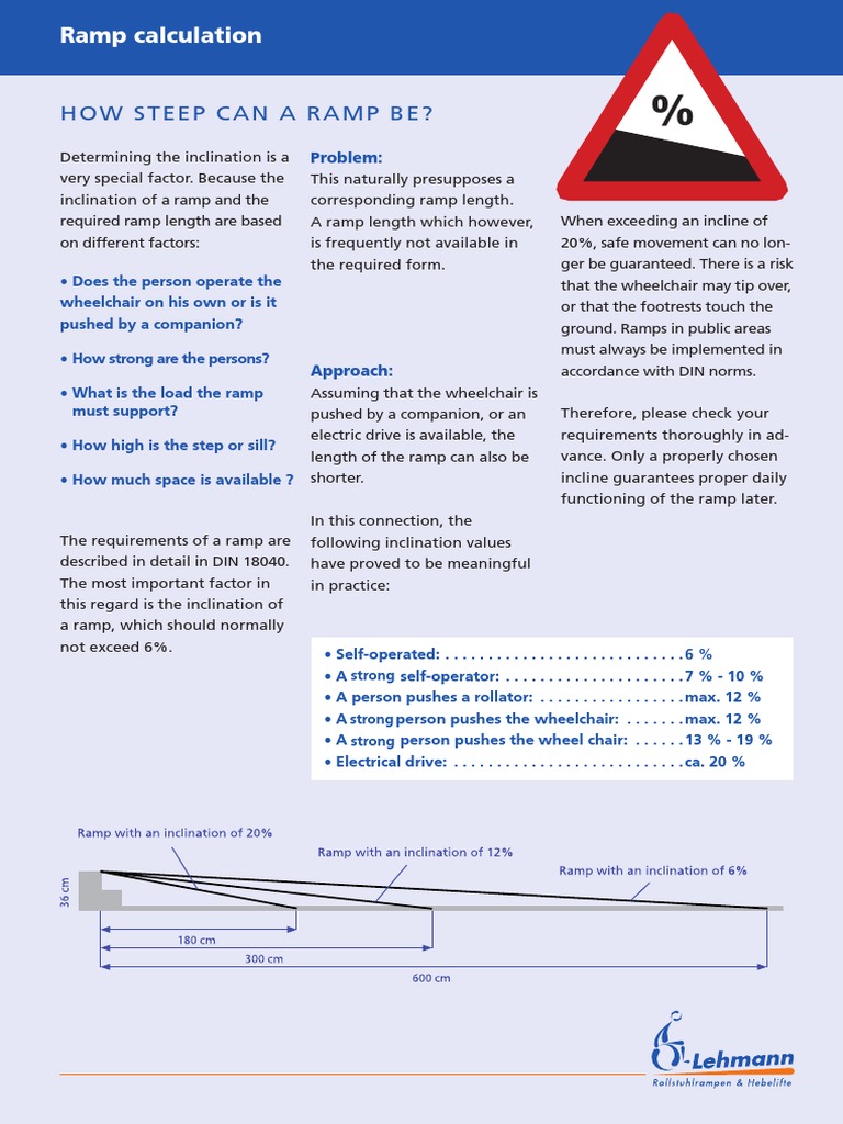 Ramp Calculation PDF | PDF | Applied Mathematics | Algorithms