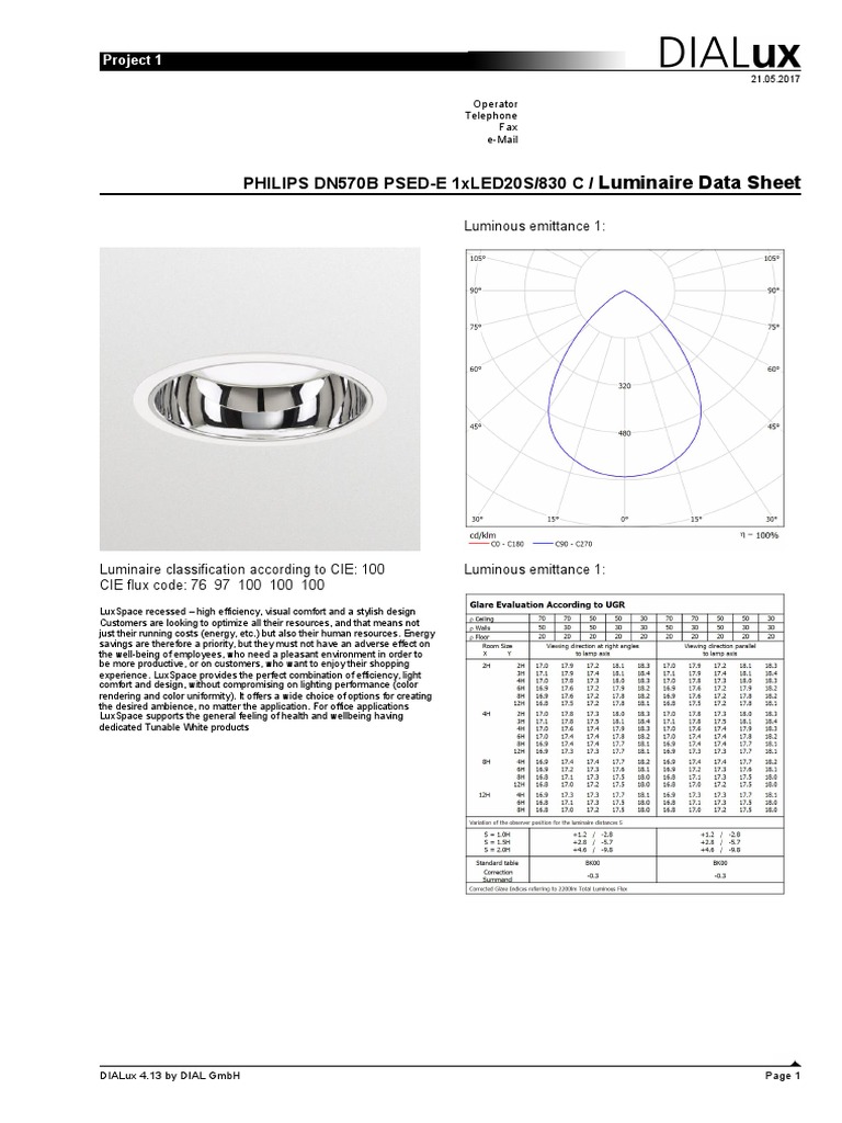 LuxSpace Recessed and Surface-Mounted Luminaires: Technical ...