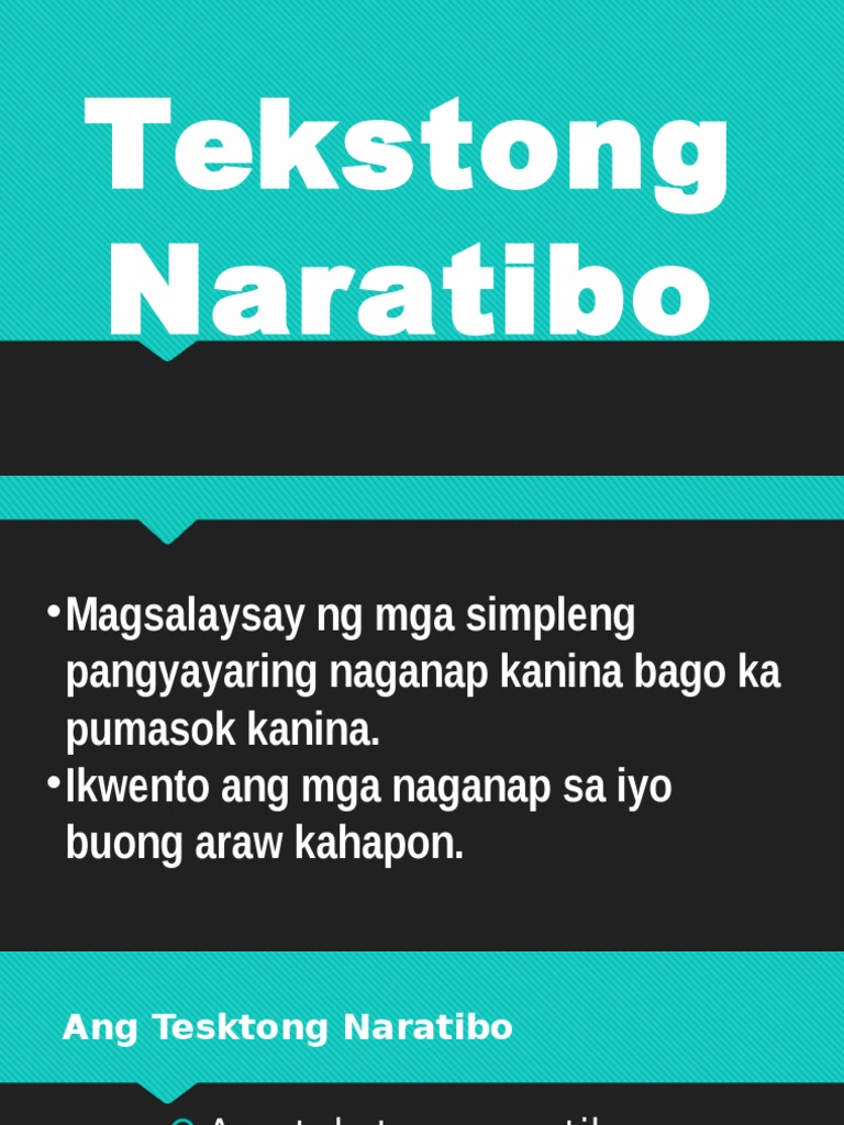 tekstong-naratibo