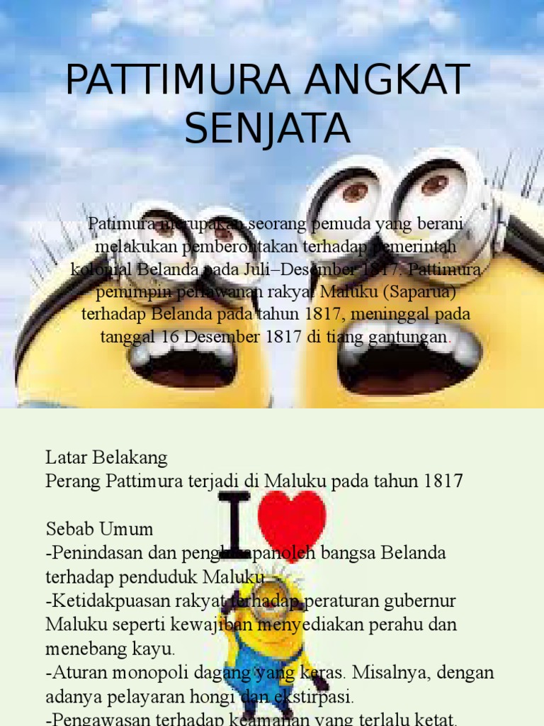 Perang Pattimura: Pemberontakan Maluku | PDF