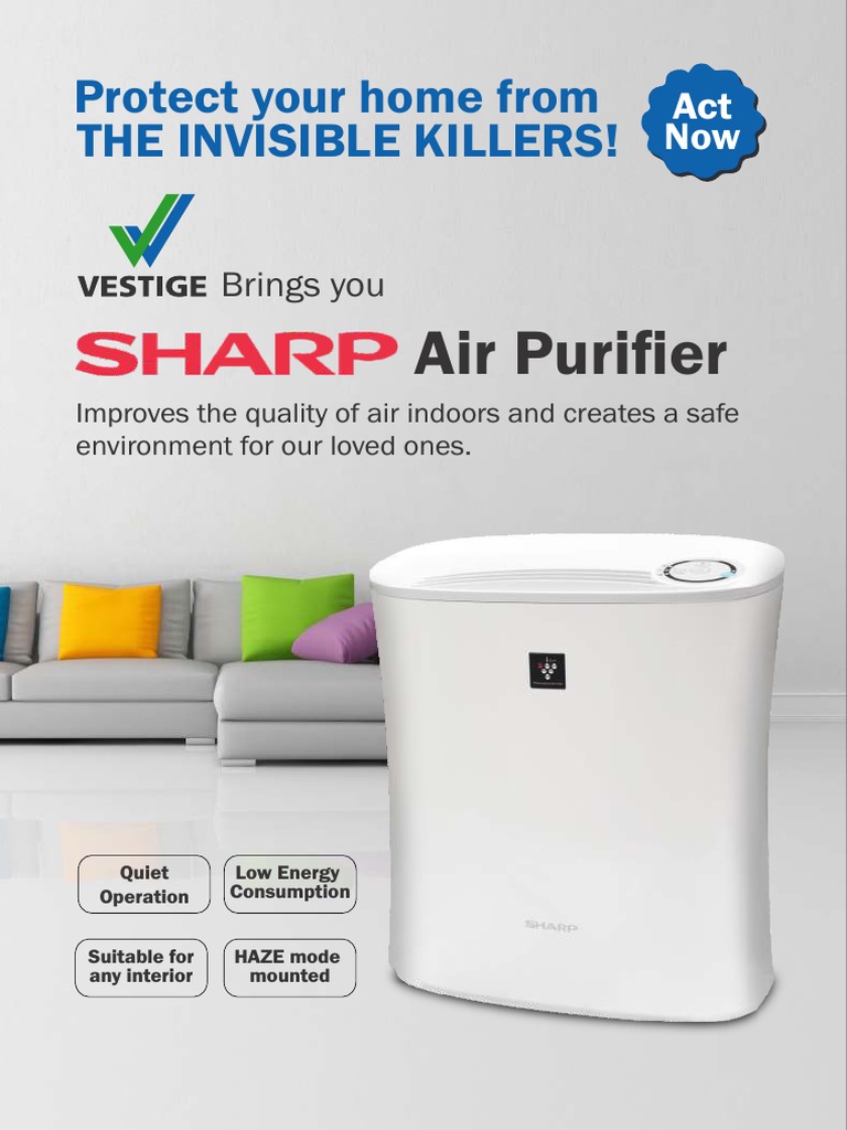 Air Purifier Brochure | PDF | Air Pollution | Dust