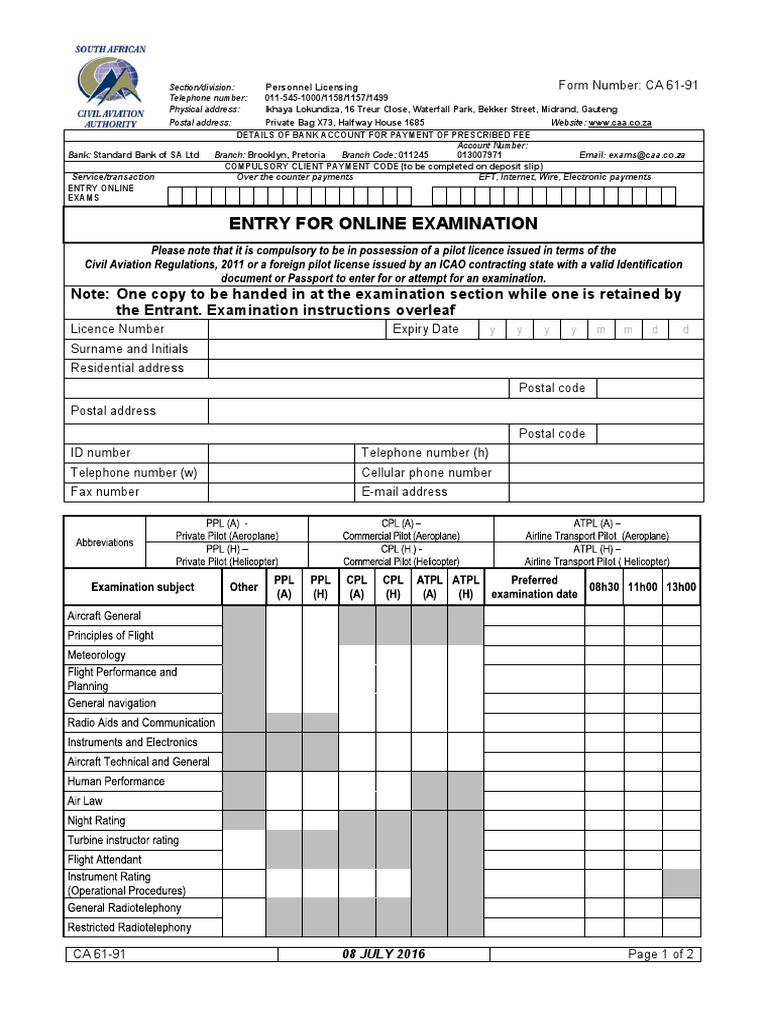 All Transactions - Registration of Aircraft On The South African Civil ...