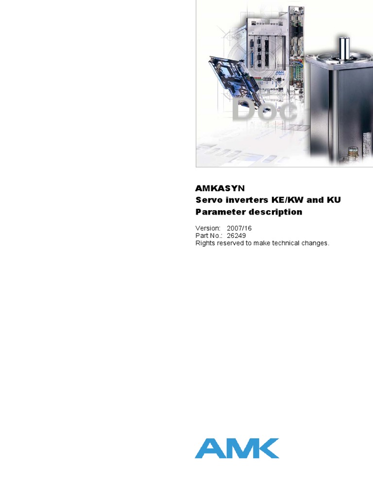 Ku Servo | PDF | Parameter (Computer Programming) | Servomechanism