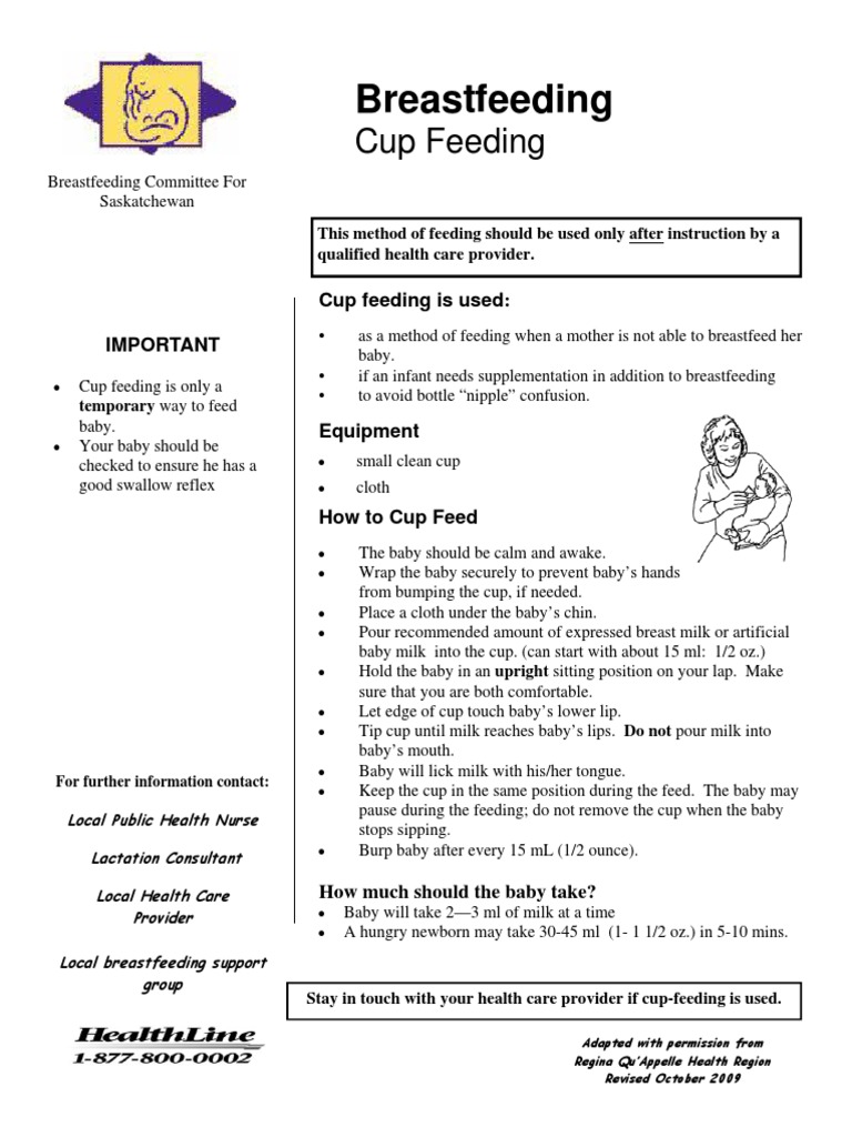 Bcs Cup Feeding | PDF | Breastfeeding | Infants