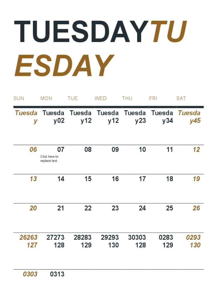 Calender Format | PDF