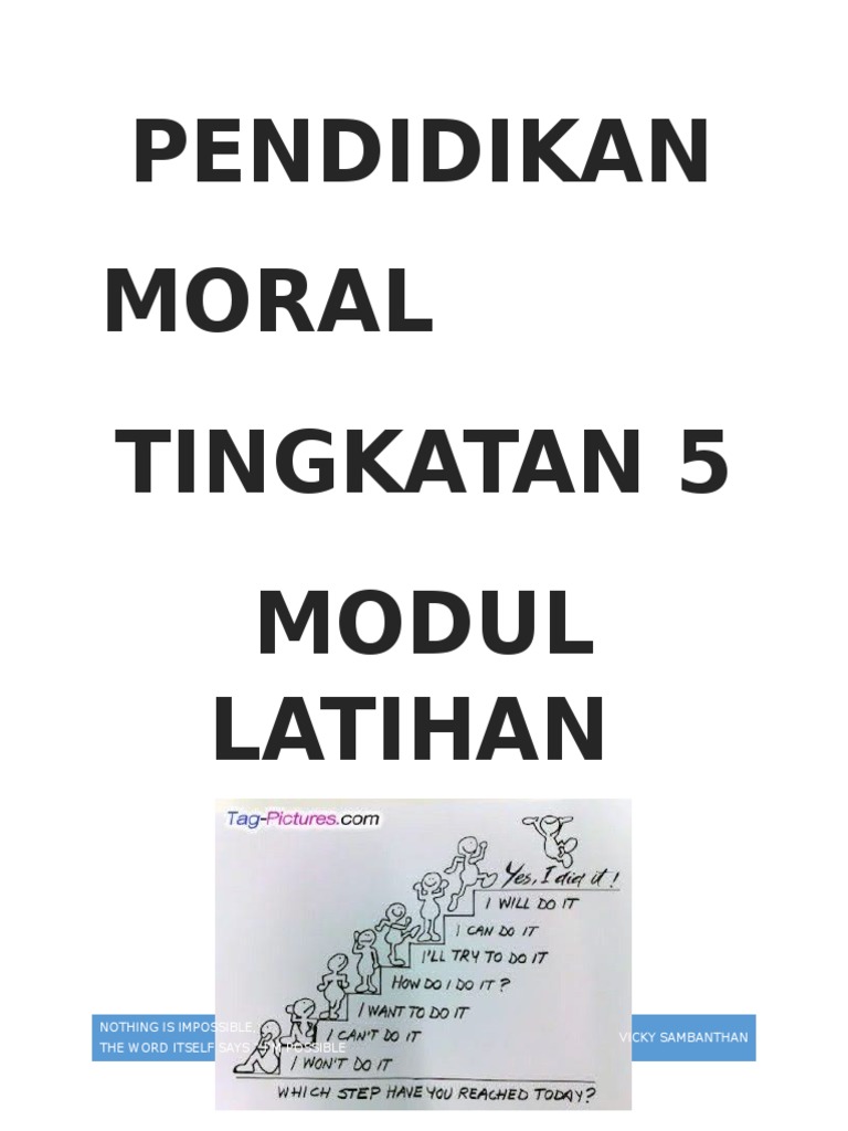 Pendidikan Moral Cover Page | PDF