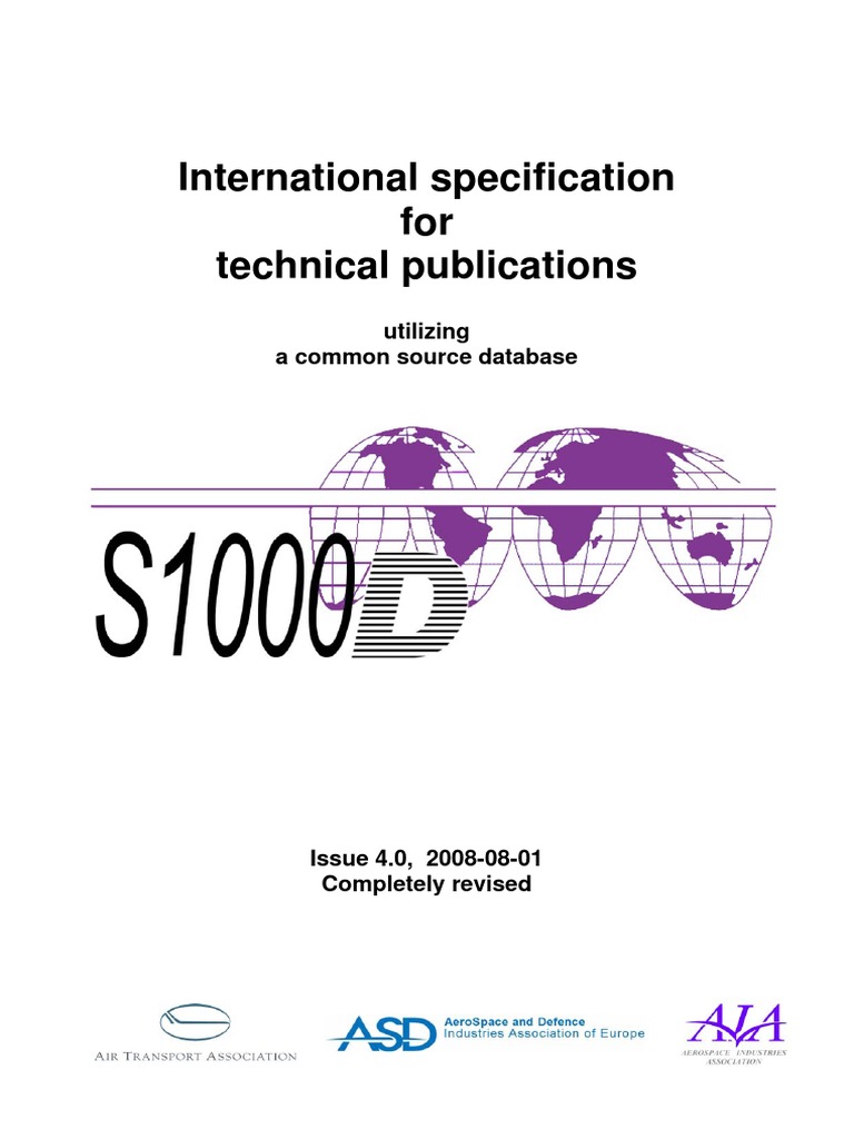 s1000d Issue 4 0 PDF | PDF | Indemnity | Electrical Wiring
