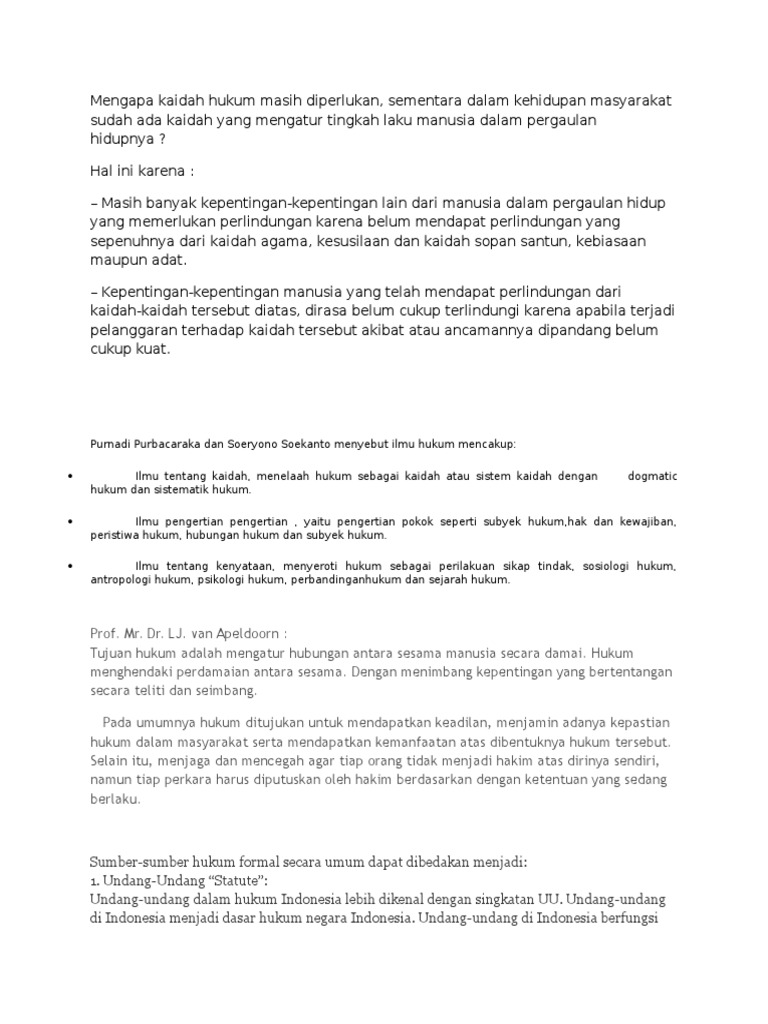 Bank Soal Uts Pih | PDF