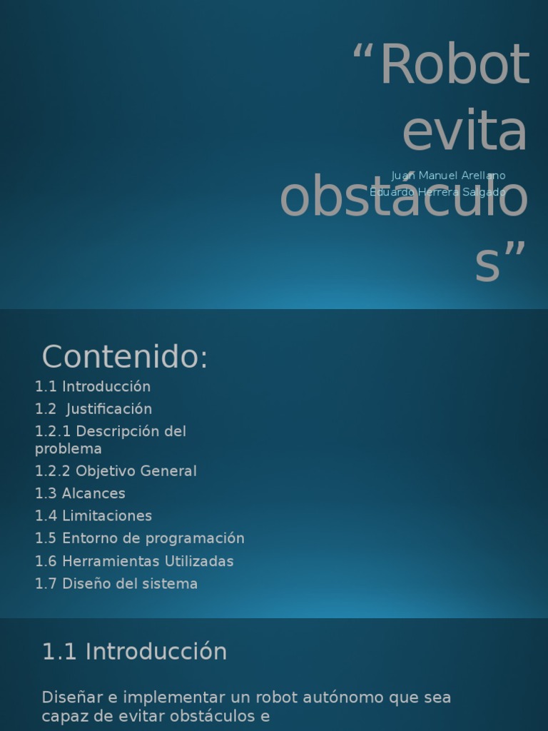 Robot Evita Obstáculos Jma | PDF | Informática y tecnología de la información | Science