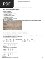 VA Conversion Chart | PDF | Visual Acuity | Vision