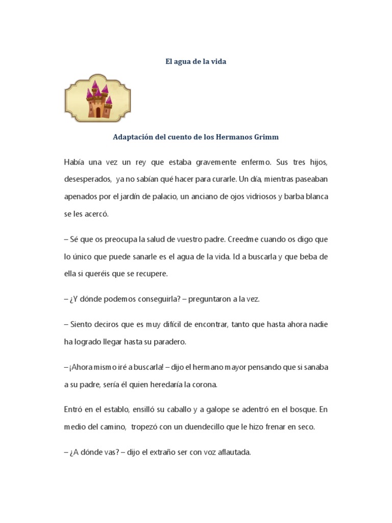 El Agua de La Vida | PDF | Amor | Ocio